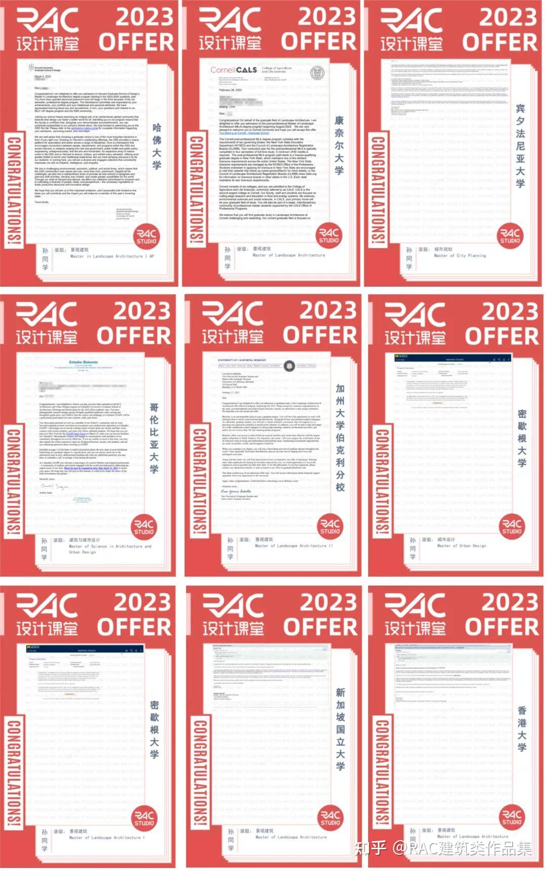 2023经验谈【14】| 重大学长圆梦哈佛GSD+康奈尔/宾大/新国立等大满贯收割offer！ - 知乎