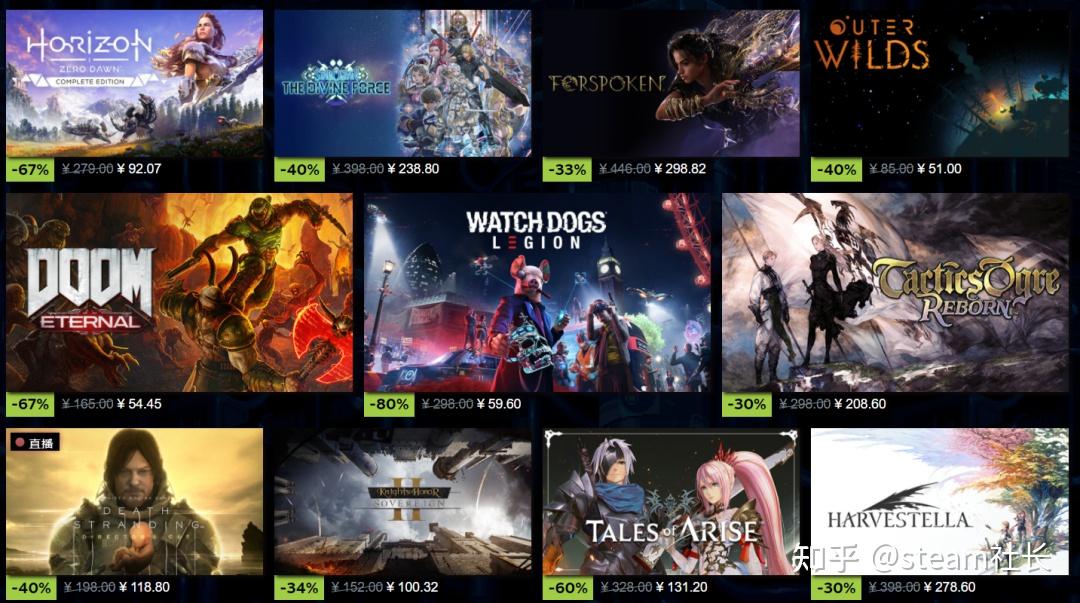 史上首次！Steam大型春促！最多立省90%！海量游戏统统新史低！ - 知乎