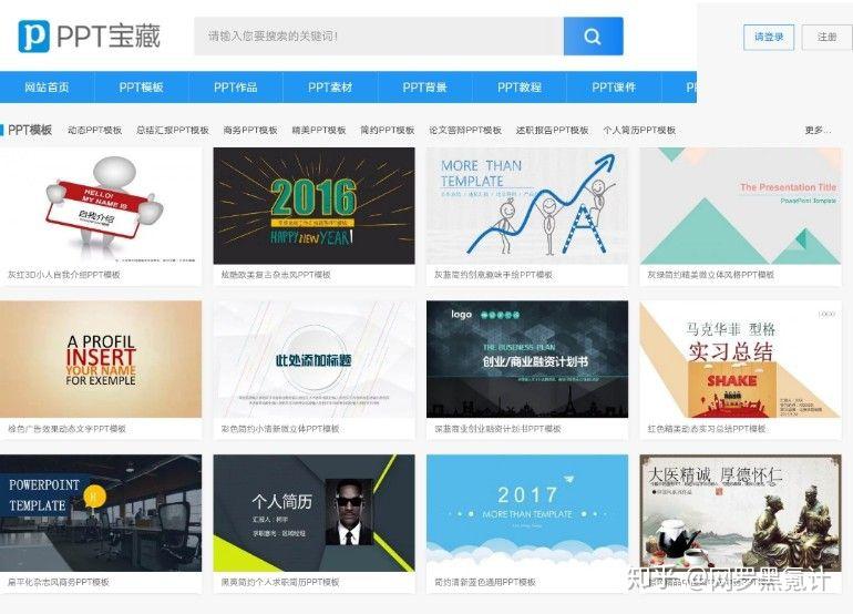 独家吐血珍藏几十个PPT模板网站，每一个都高质量！！ - 知乎