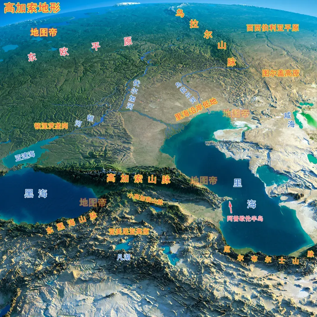 高加索山脉有什么好？俄罗斯、格鲁吉亚、亚美尼亚、阿塞拜疆，寸土必争 - 知乎