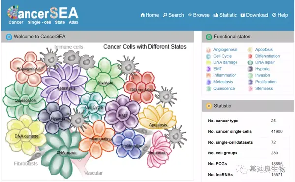 生信工具分享|超详细的cancerSEA数据库的使用教程 - 知乎