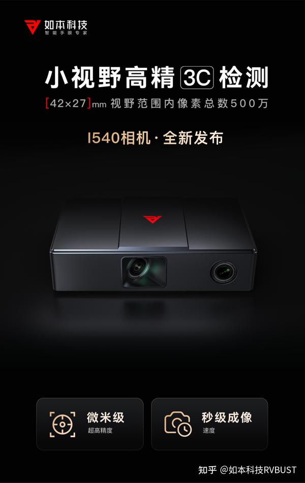 新品发布 | RVC-I540微米级质检类相机登场 - 知乎