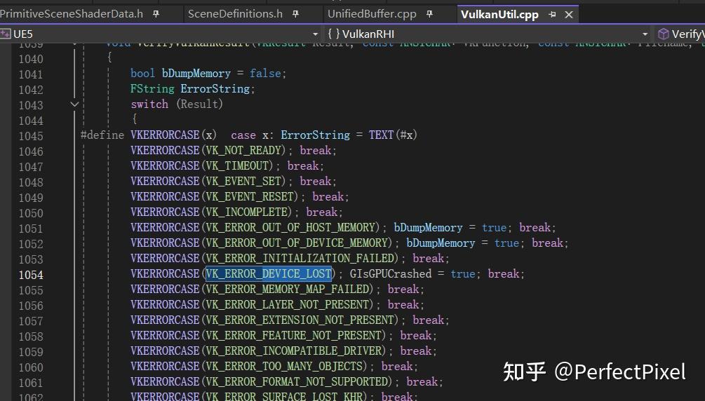 【Unreal Engine】Vulkan_Device_Lost - 知乎
