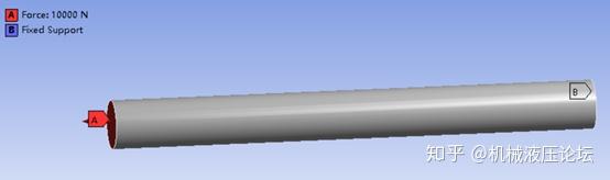 Ansys 中Fixed support 和 remote displacement 的区别 - 知乎