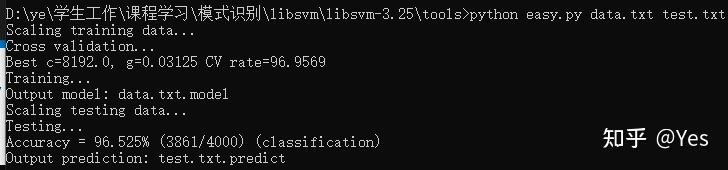使用libsvm的easy.py遇到的问题及解决办法（python） - 知乎