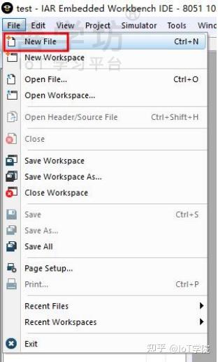 IAR EW for 8051 源代码的编写与编译 - 知乎