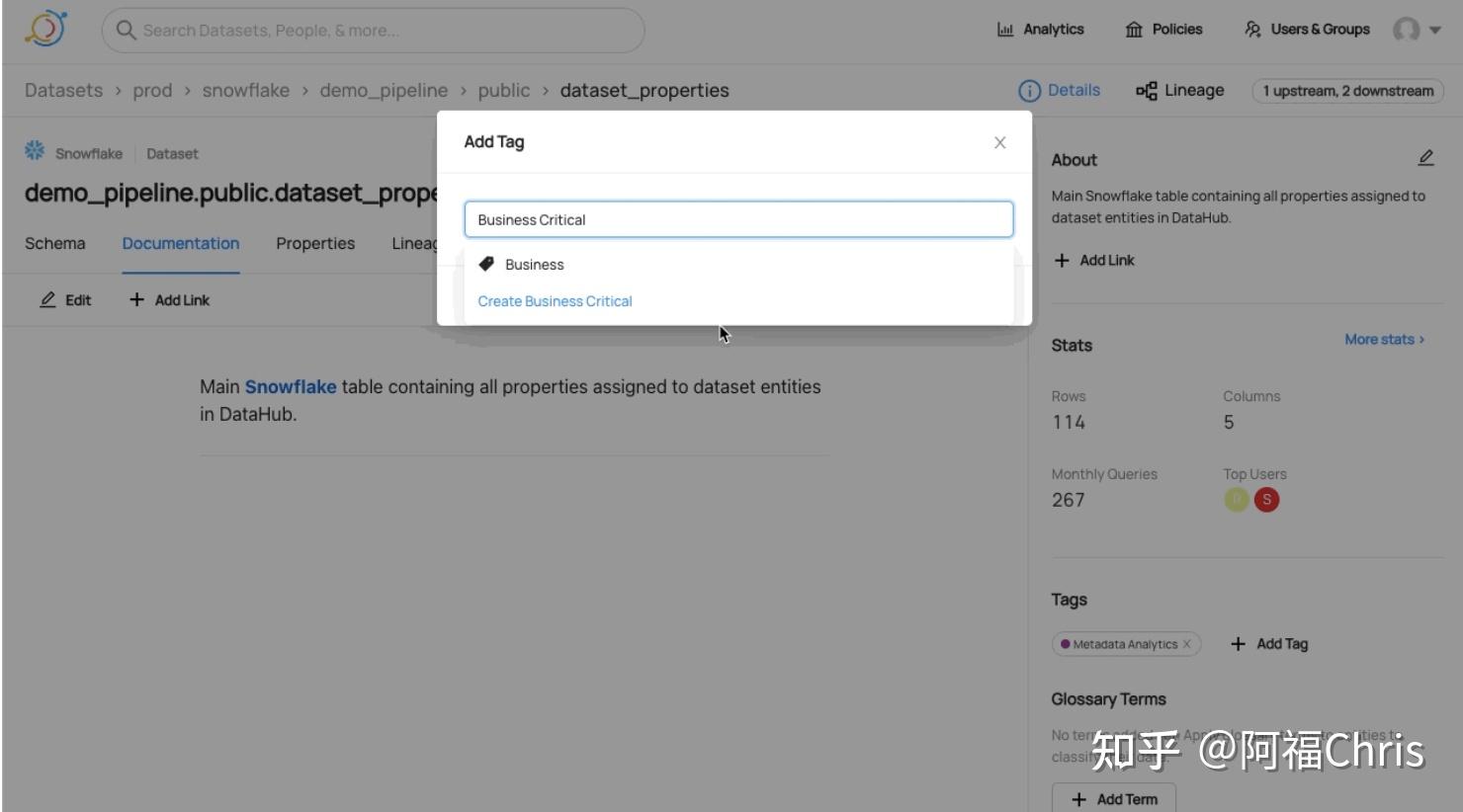 DataHub - 为现代数据技术栈而生的元数据管理平台 - 知乎