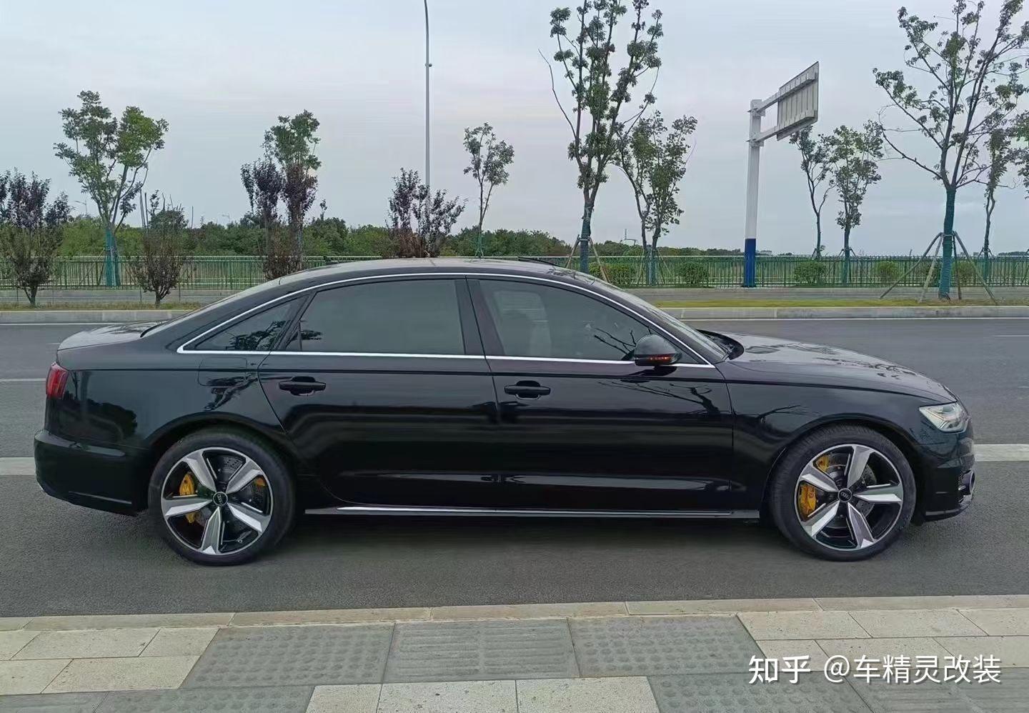 （奥迪A6l刹车改装）Brembo前6后4套装，颜值拉满、制动效果杠杠滴 - 知乎