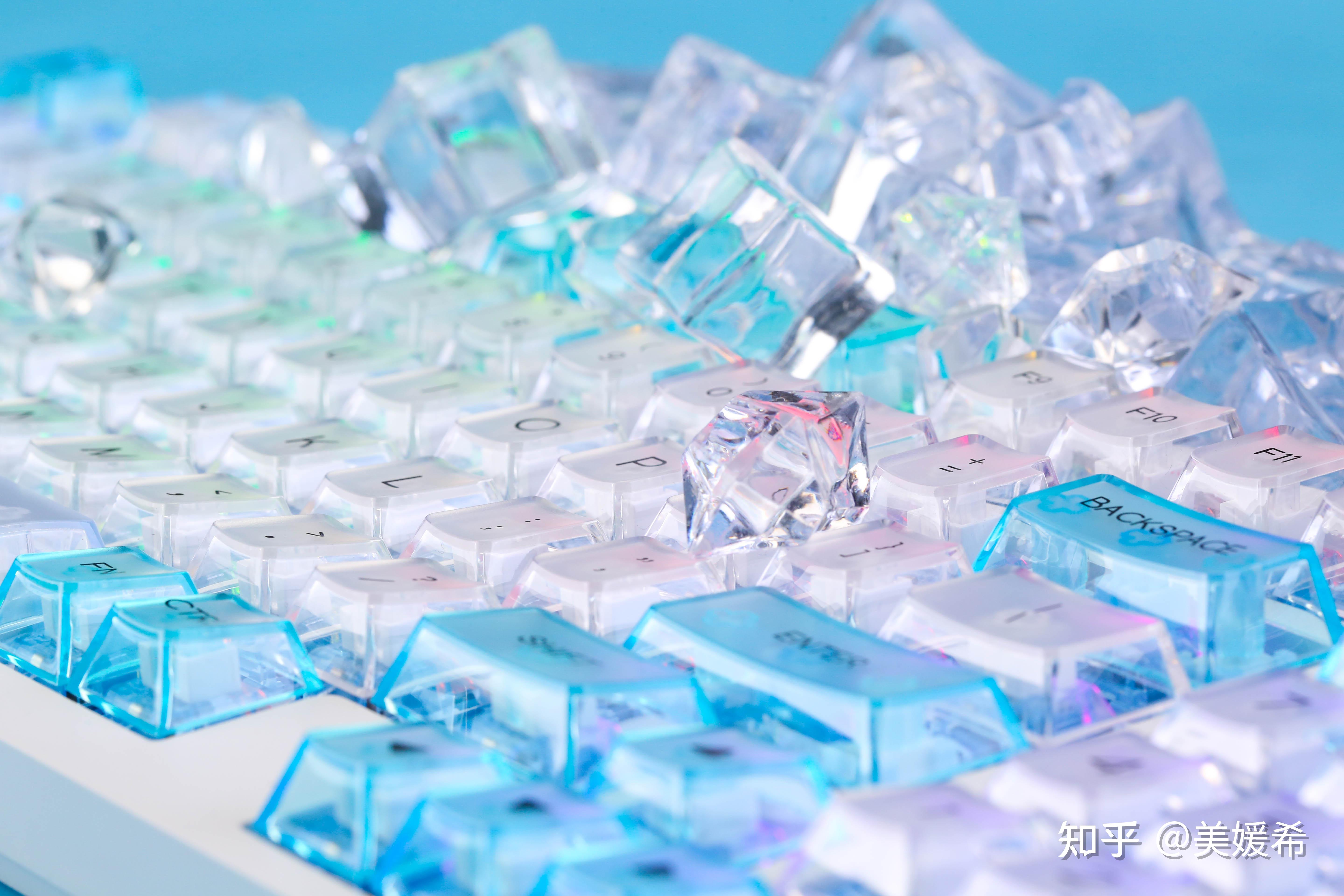 达尔优A98水透版三模机械键盘，真的是通透水润超级炫 - 知乎