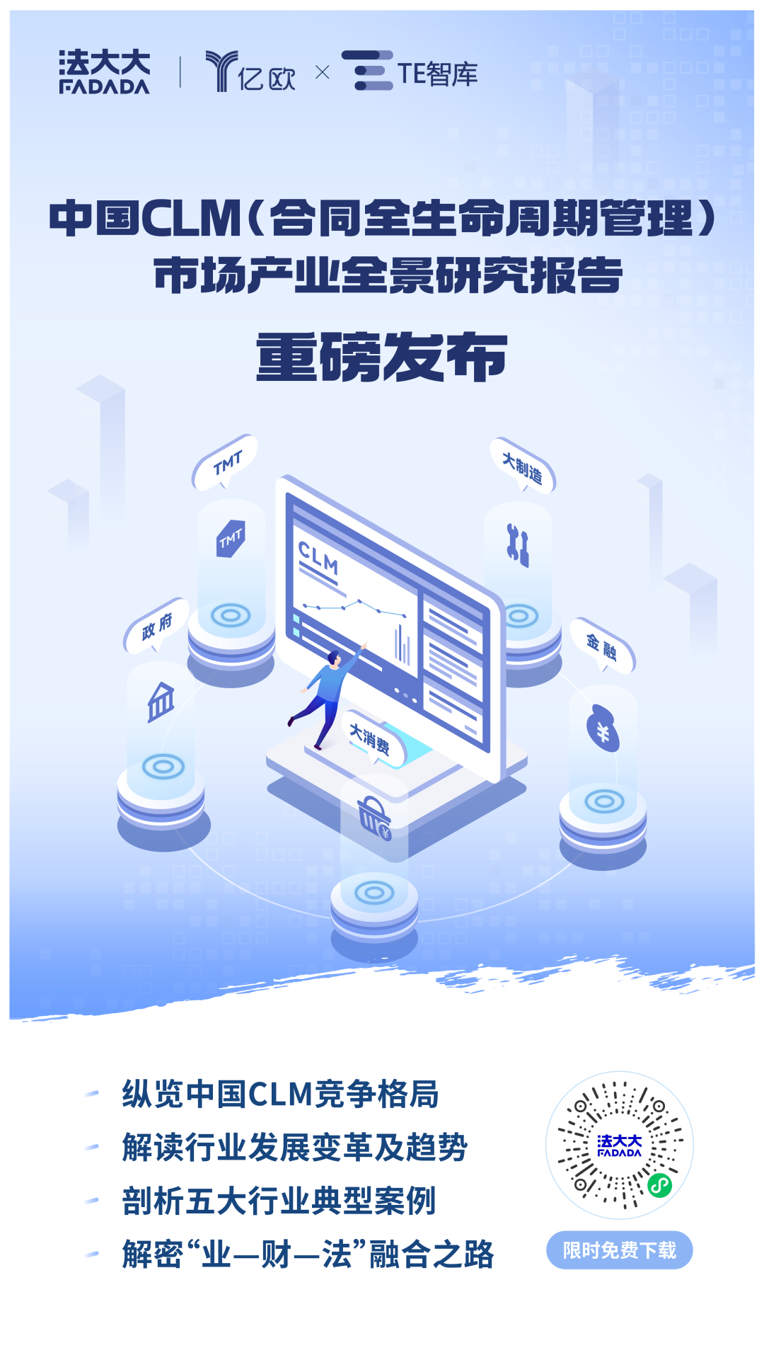 中国CLM市场产业全景研究发布！电子签贯穿全流程 | 附下载 - 知乎