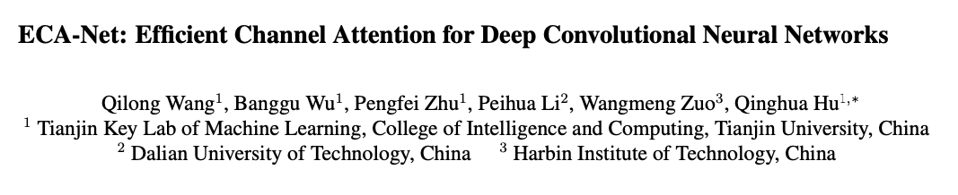 通道注意力超强改进，轻量模块ECANet来了！即插即用，显著提高CNN性能｜已开源 - 知乎