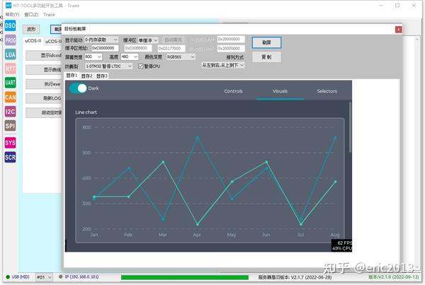 无需内嵌代码的全新GUI截图方案在TouchGFX，ThreadX GUIX，emWin，LVGL，AWTK全部测试通过，含多缓冲方式玩法 - 知乎