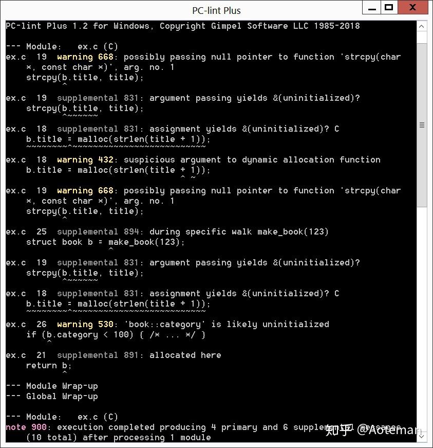 Gimpel Software推出C和C ++的首选静态分析工具PC-lint Plus - 知乎