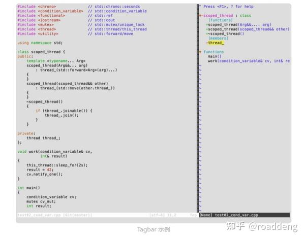 Vim应知必会-Tagbar 插件 - 知乎