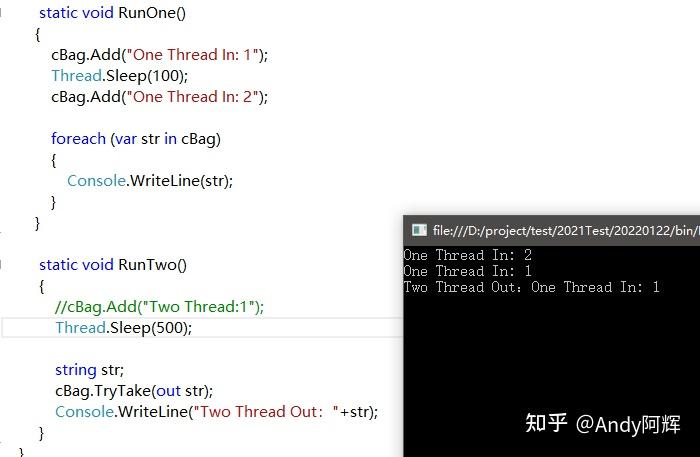 C#多线程开发-并发集合中的ConcurrentBag - 知乎