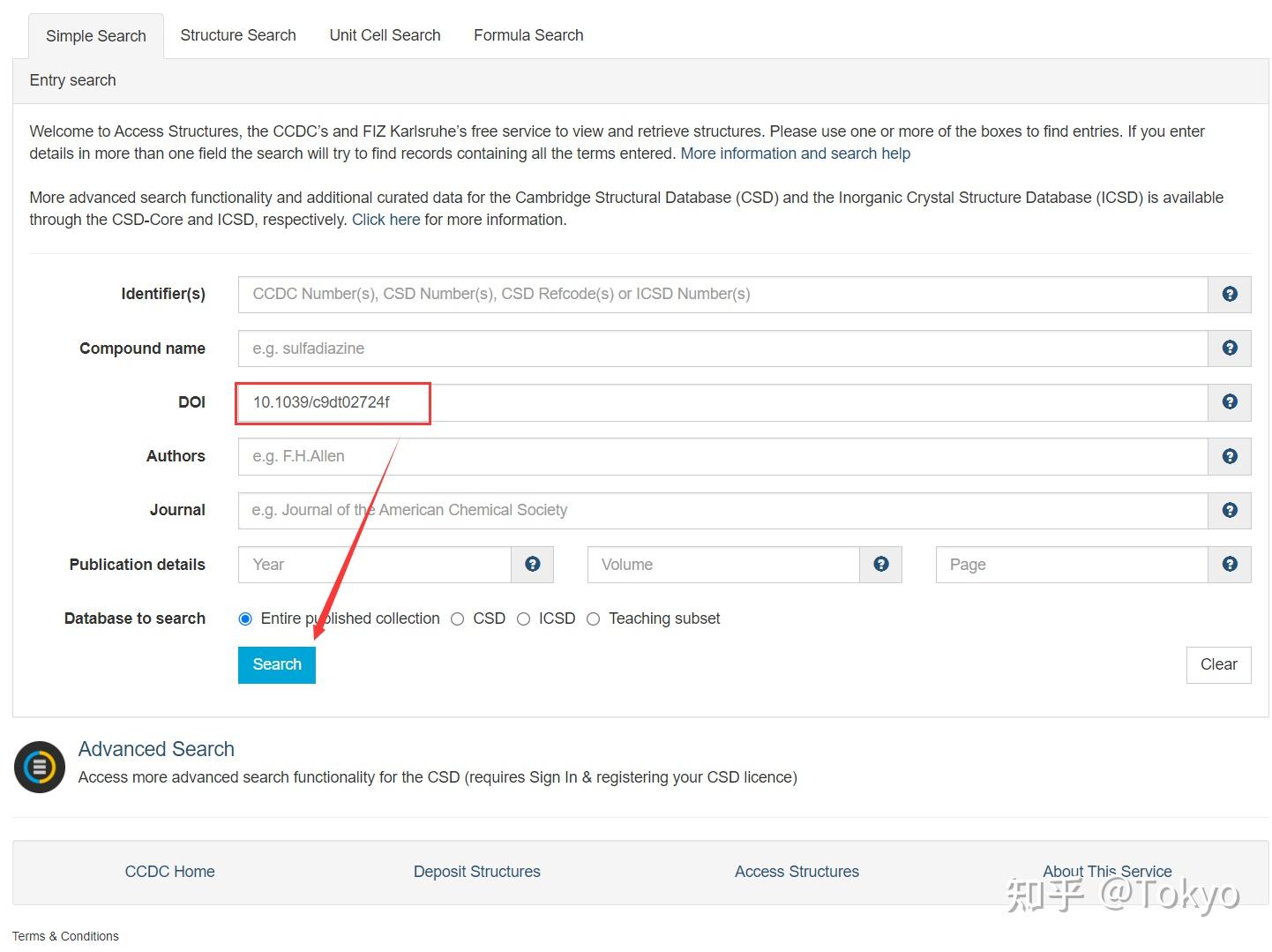 通过DOI号下载CIF文件 - 知乎