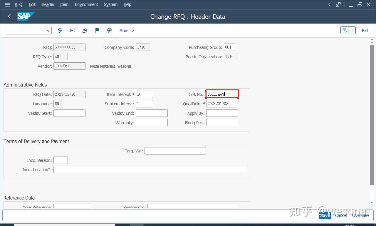 Create RFQ IN SAP - 知乎