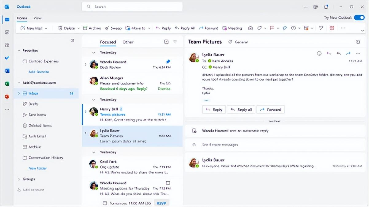 微软推出新版Outlook客户端——主张“One Outlook”高效办公理念 - 知乎