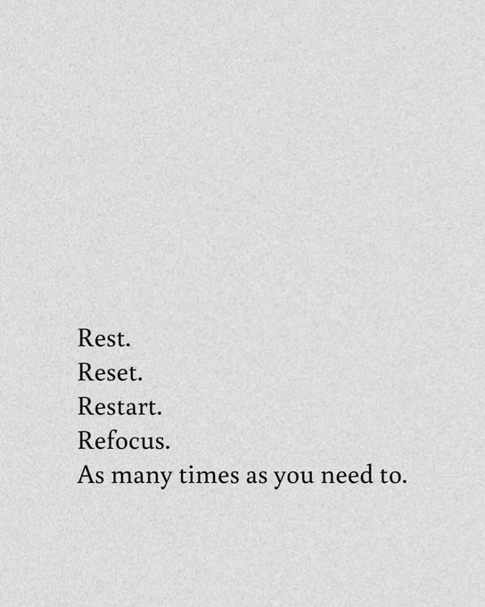 Rest，Reset,Restart,Refocus - 知乎