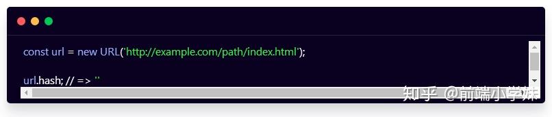 如何在JavaScript中解析URL：例如主机名，路径名，查询，哈希？ - 知乎