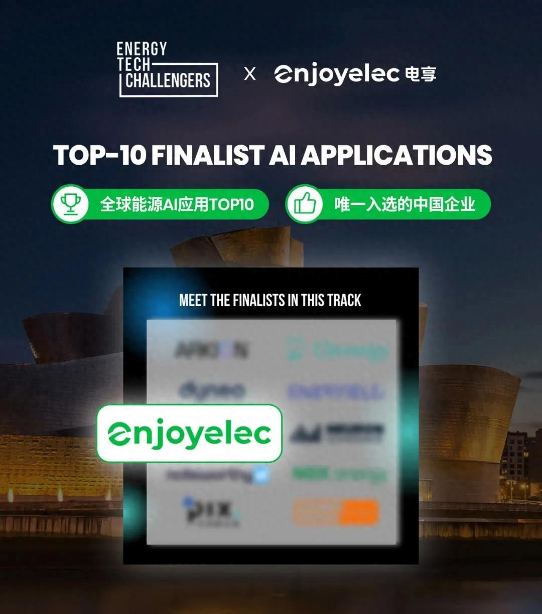 Energy Tech全球能源AI十强，电享科技成唯一入选中国企业！ - 知乎