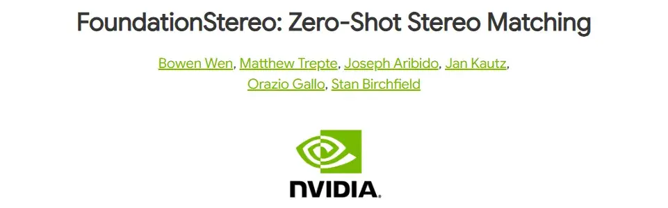 CVPR满分论文 | 英伟达开源双目深度估计大模型FoundationStereo - 知乎