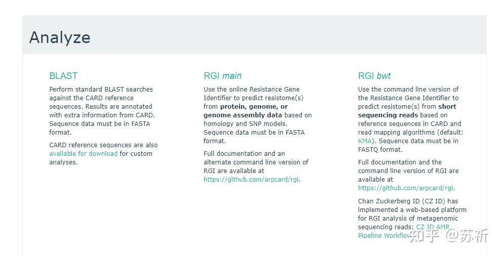 CARD：综合抗生素耐药性数据库 - 知乎