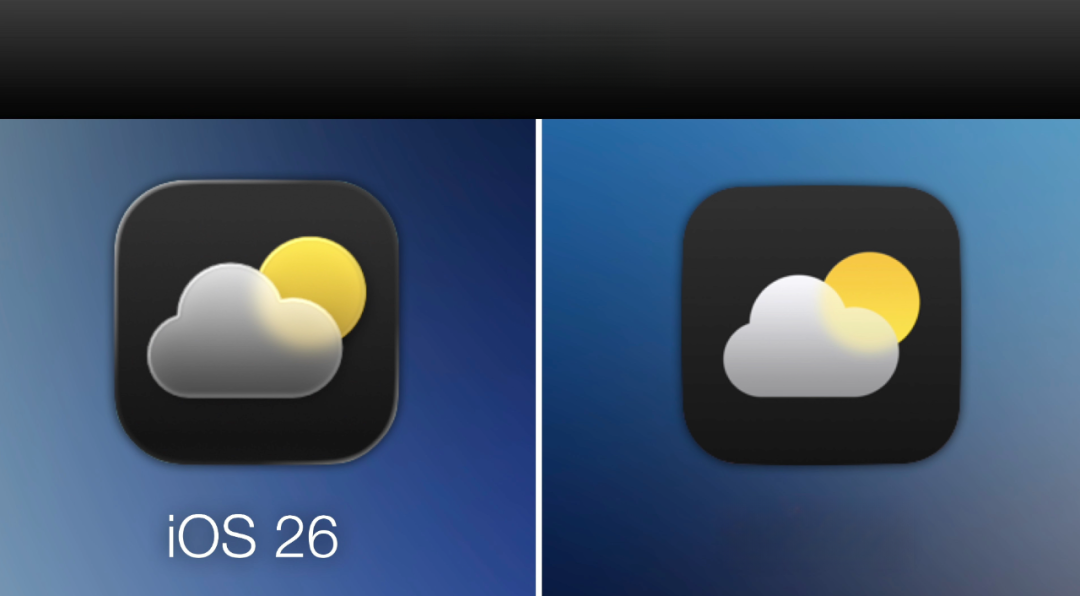 图标对比丨iOS 26和iOS 18深色图标对比 - 知乎