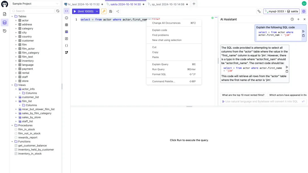 Bytebase 3.0.0 - AI 助手全面升级 - 知乎