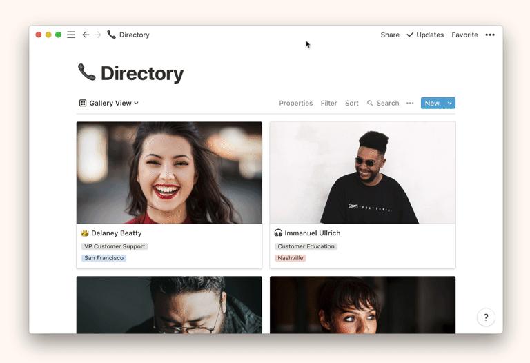 【Notion教程】Notion Gallery （画廊） - 知乎