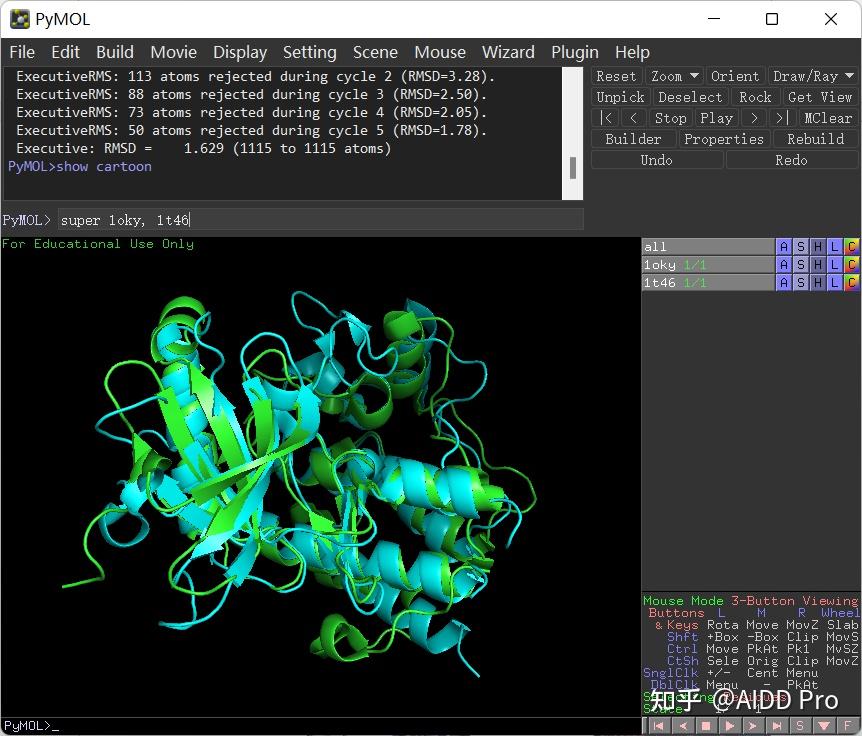 PyMOL入门基础--分子三维结构可视化教程（下篇） - 知乎