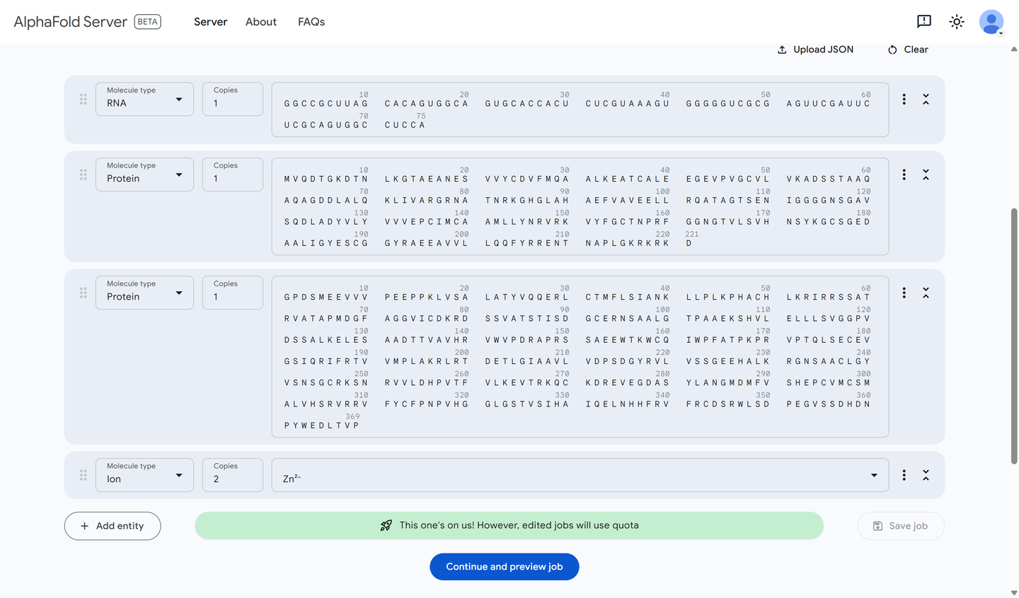 AlphaFold3实操示例 - 知乎