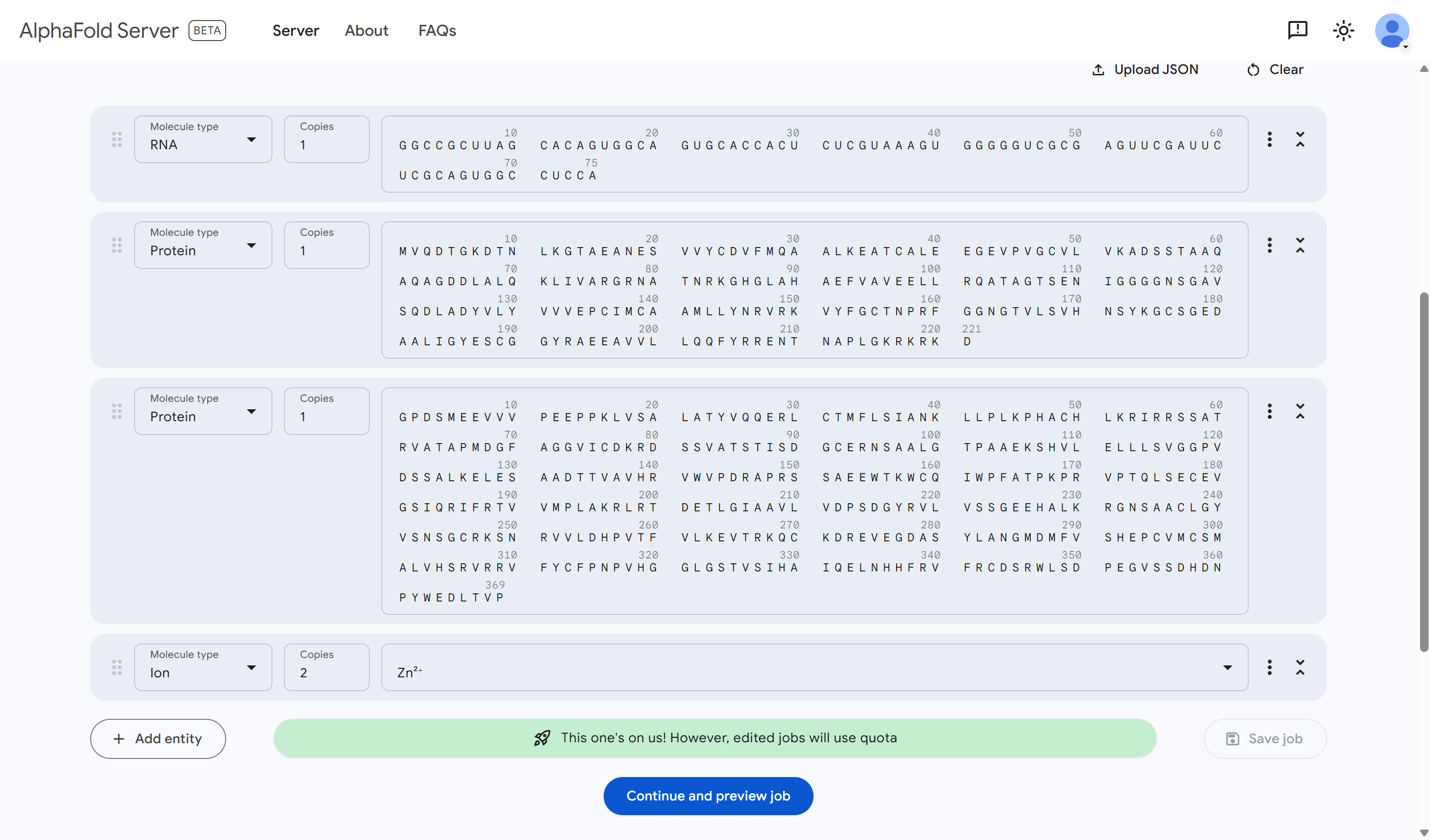 AlphaFold3实操示例 - 知乎