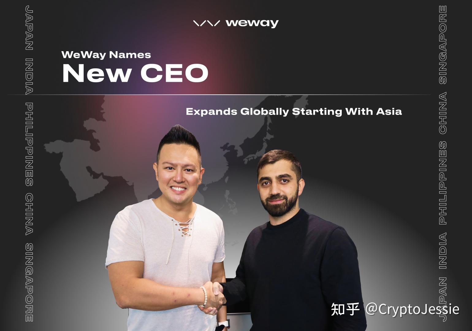 Herbert Sim 成为 WeWay 的新任首席执行官，专为亚洲WeWay社区的空投活动 - 知乎