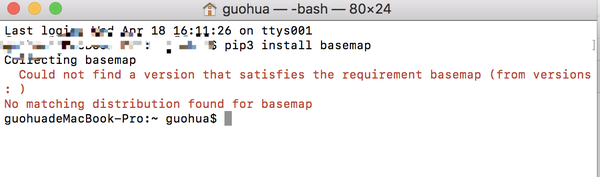 【我是解决安装问题系列_1】Mac python basemap安装 - 知乎