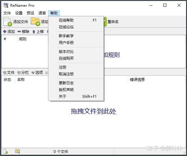ReNamer Pro 7.3 批量重命名工具 - 知乎