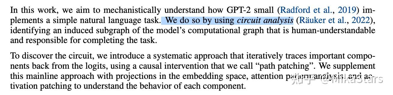 [ICLR'22] Interpretability in the Wild: a Circuit for Indirect Object Identification in GPT-2 ...