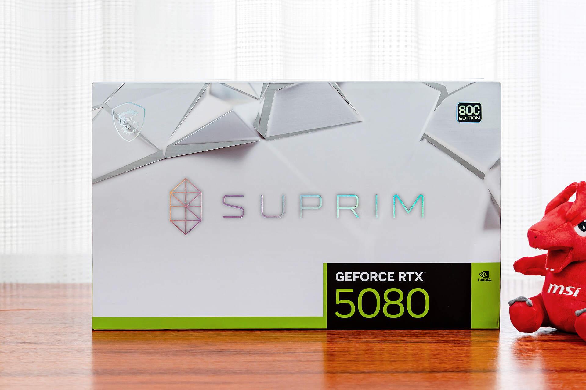 战力超群的六边形战士，微星RTX 5080 SUPRIM超龙SOC深度体验