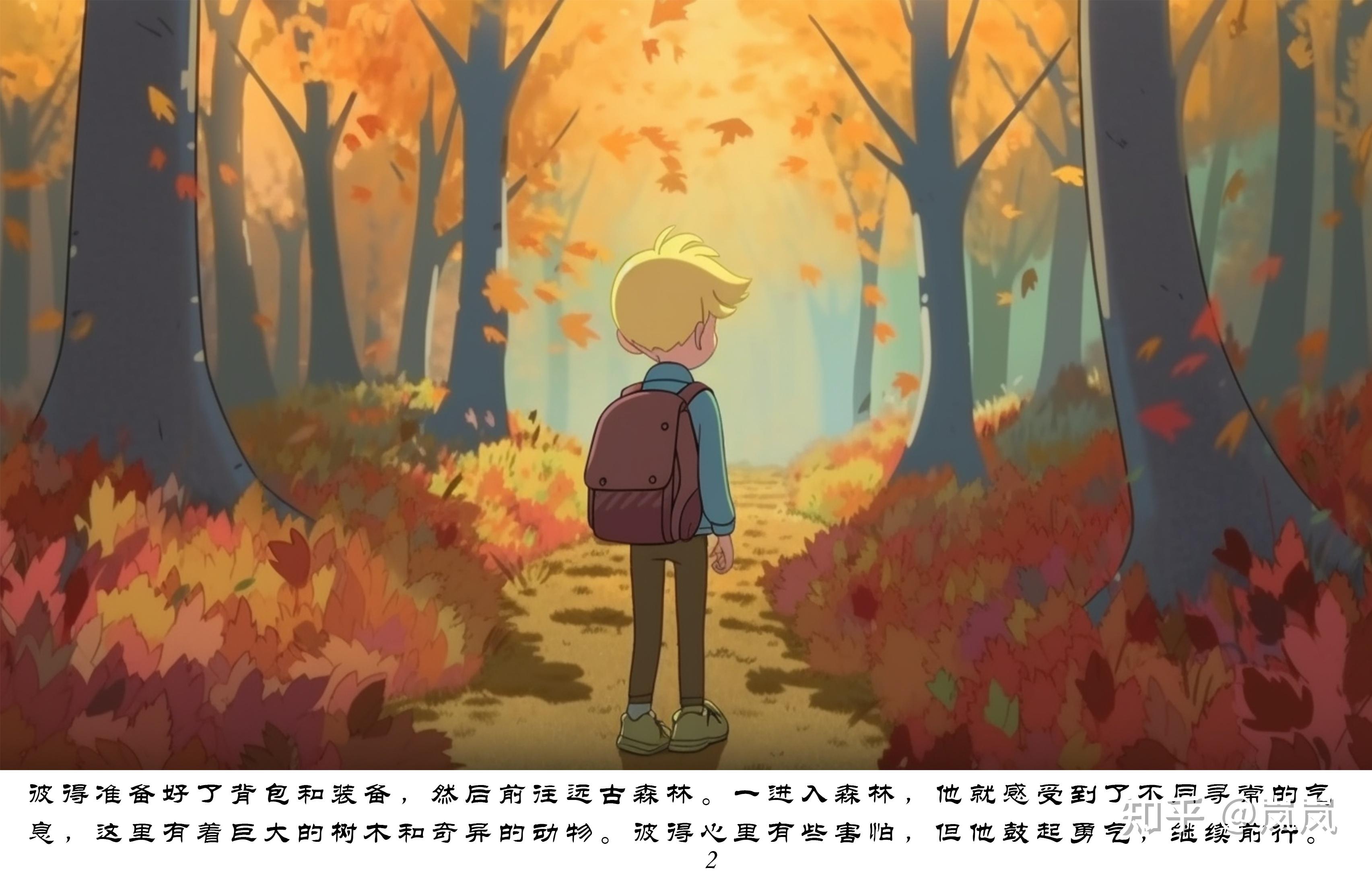 Ai绘本创作第三弹:爱冒险的小男孩 知乎