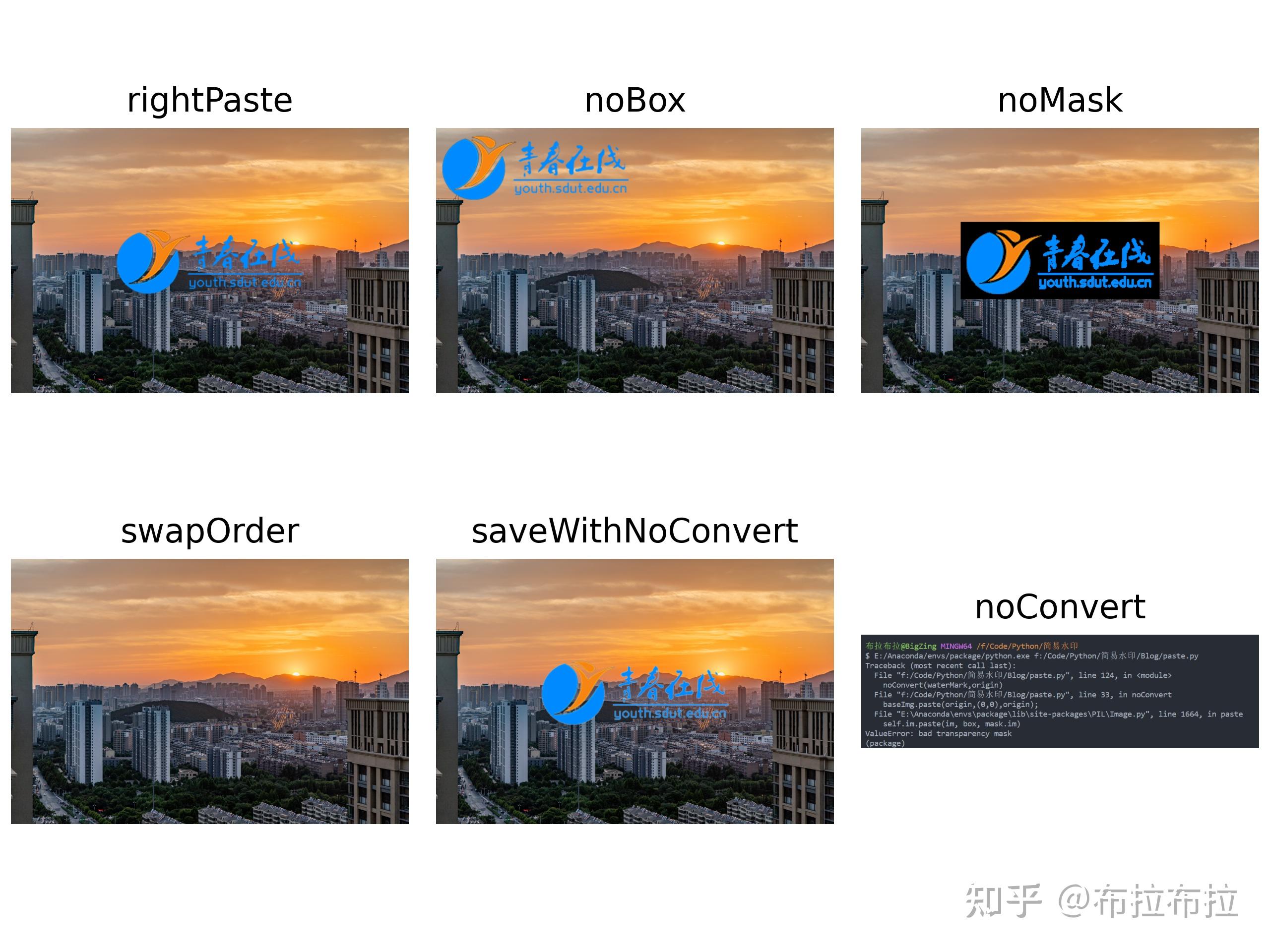 使用 Python 批量添加图片水印 知乎