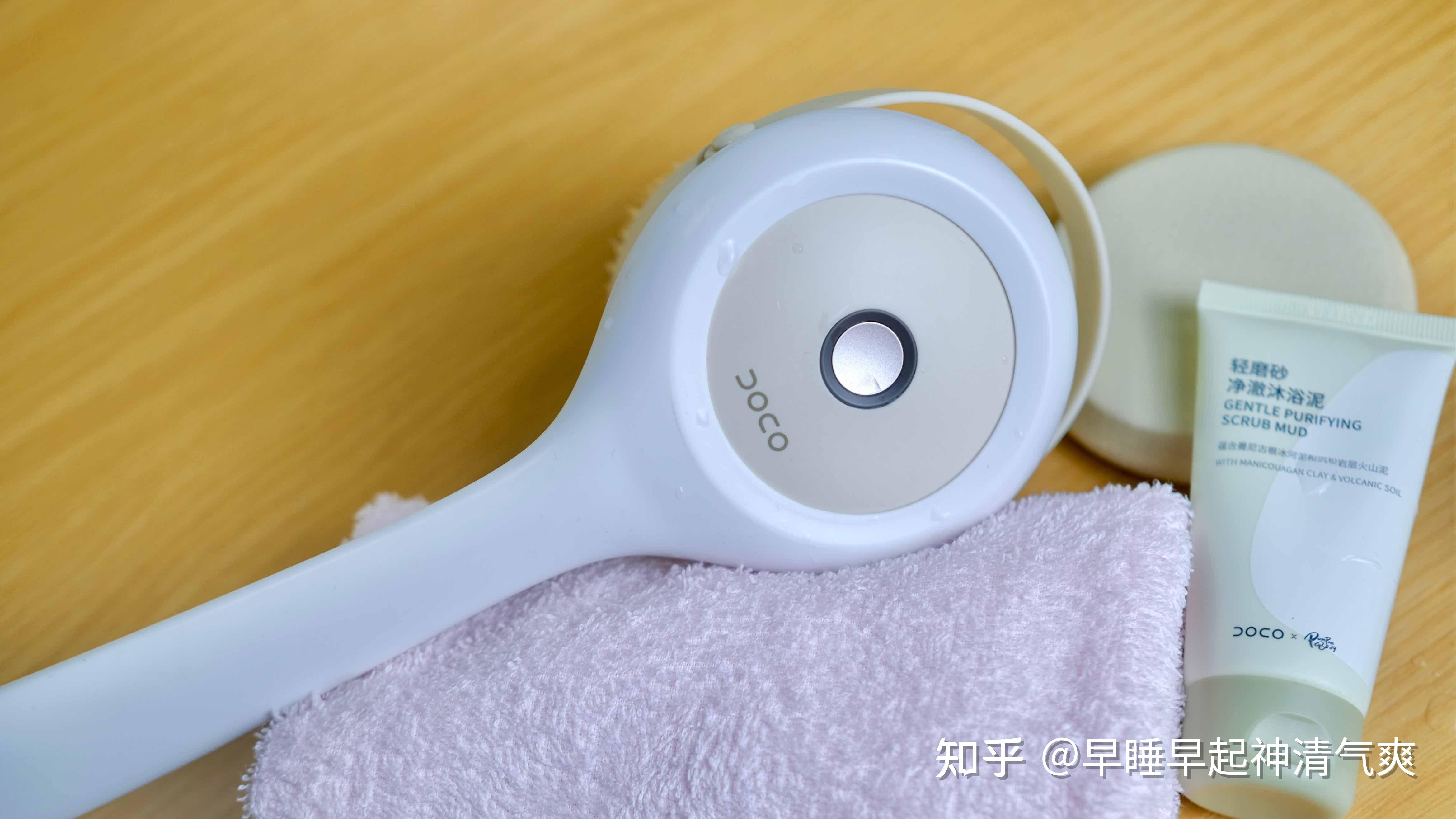 帮我轻松洗掉一身的疲惫｜DOCO电动搓澡巾•洗澡刷 - 知乎