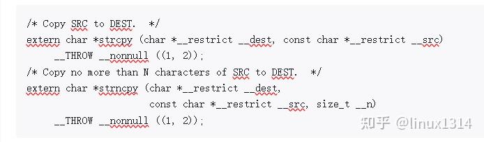 strcpy, strncpy 和memcpy的区别 - 知乎