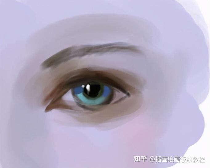 不会厚涂画眼睛？画眼睛小技巧！超好学！从草稿到上色画法步骤！ - 知乎