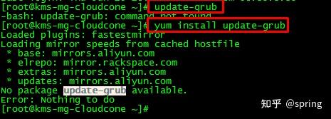 centos7解决update-grub无效 - 知乎