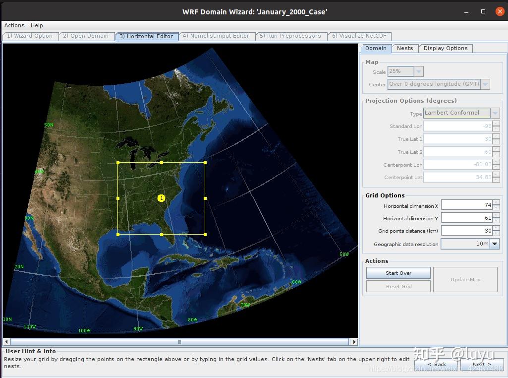 使用WRF Domain Wizard运行官网案例01 - 知乎