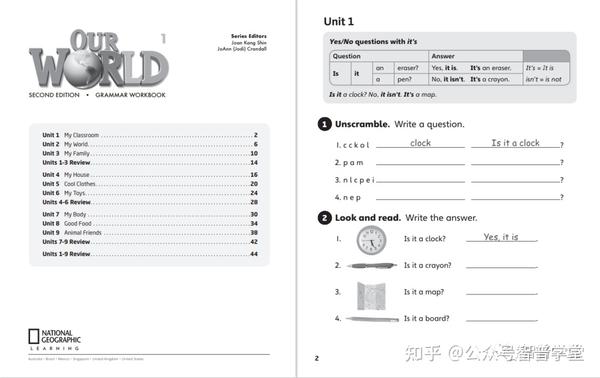 Our World 第二版小学英语教材介绍 - 知乎