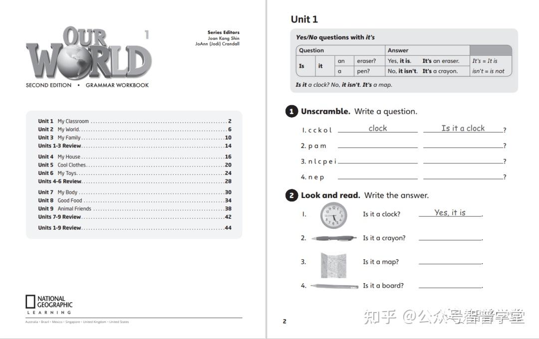 Our World 第二版小学英语教材介绍 - 知乎