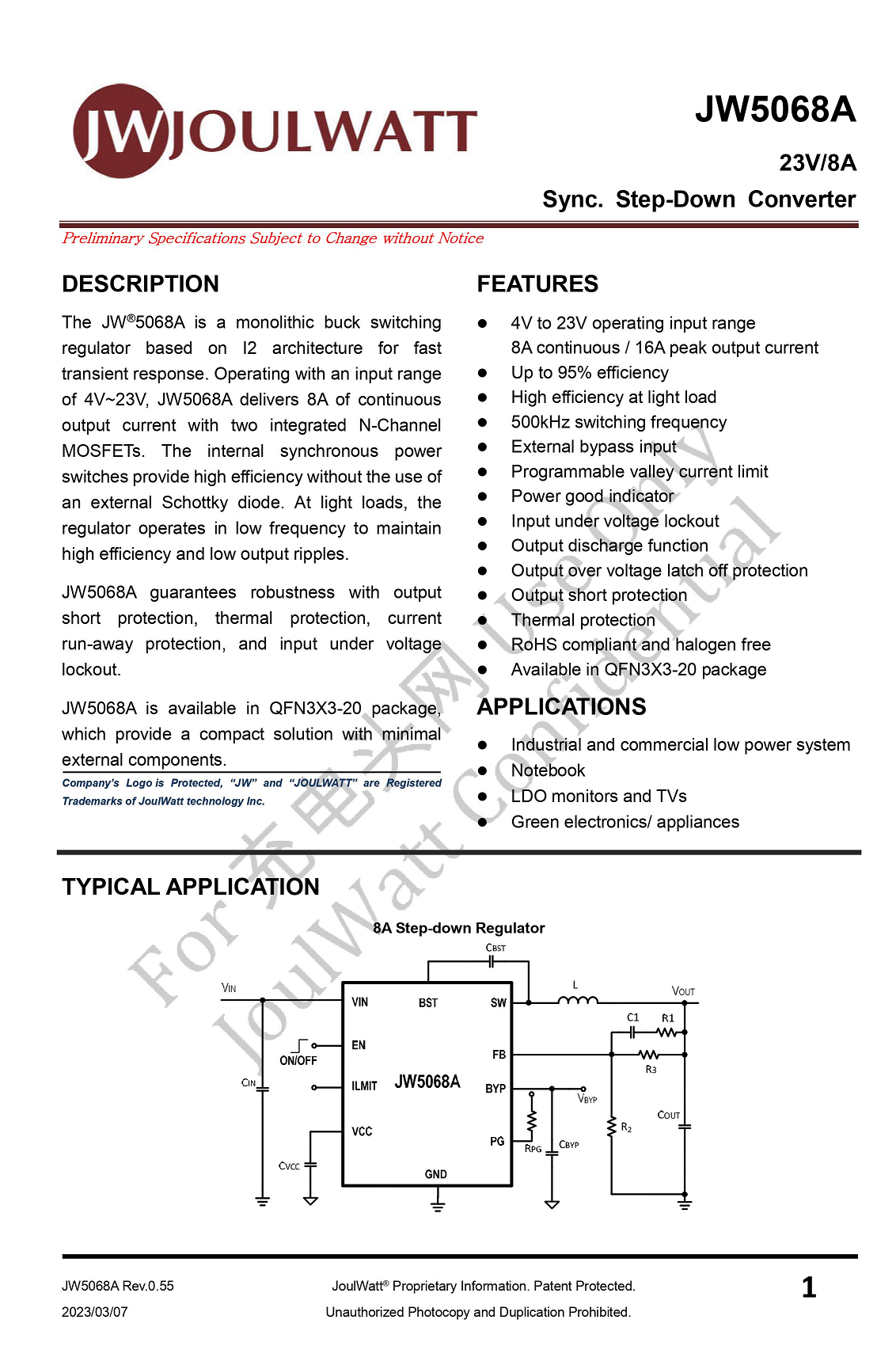 杰华特JW5068A、JW7115Sx助力七彩虹主板高效稳定运行 - 知乎