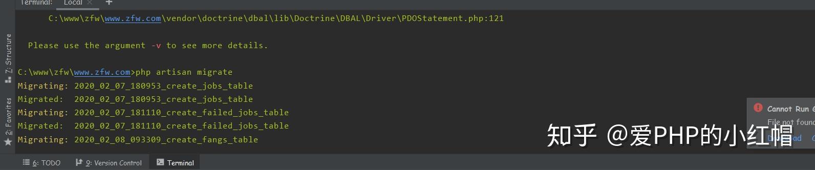 【laravel5.6】 Illuminate\Database\QueryExceptio - 知乎