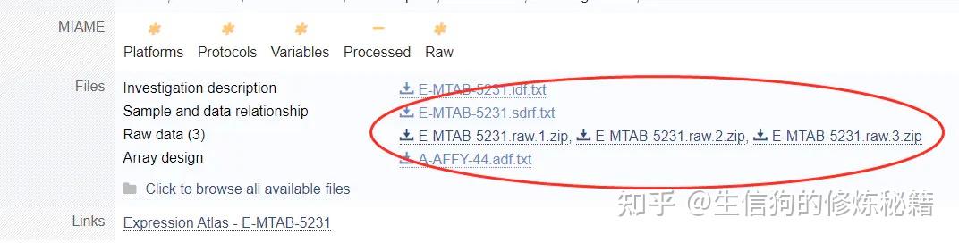 ArrayExpress数据库挖掘分析（视频课程） - 知乎
